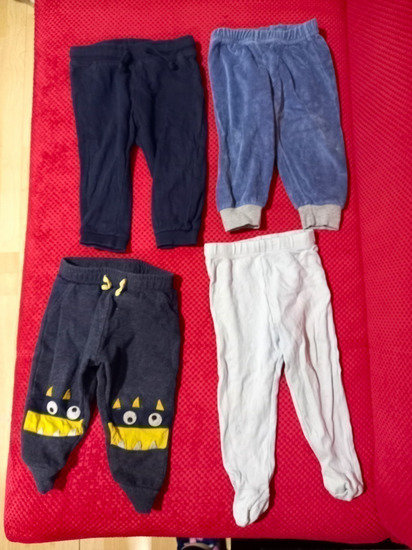 Lot pantalonica 74-76