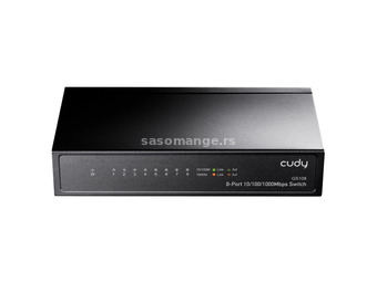 CUDY GS108 8-Port Gigabit Desktop Switch