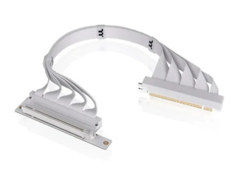 Riser Thermaltake PCI-E4.0 Dual 90 Degree 400mm/90Adapter/Snow/AC-077-CO6OTN-C1