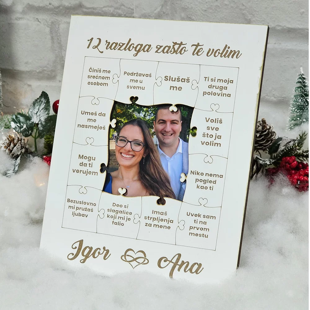 Ram sa slikom 12 razloga zasto te volim