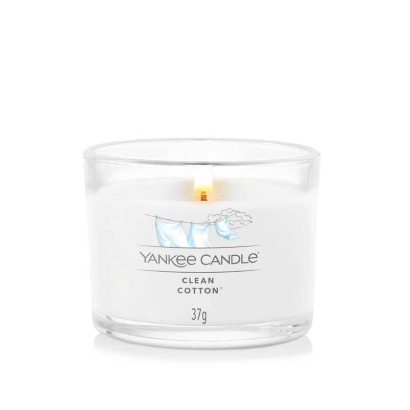 CLEAN COTTON FILLED VOTIVE MIRISNA SVEĆA YENKEE CANDLE