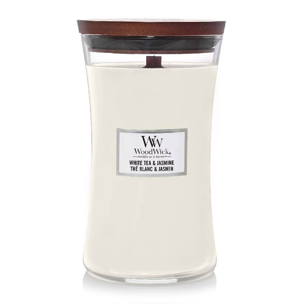 WHITE TEA AND JASMINE LARGE CLASSIC MIRISNA SVEĆA WOODWICK