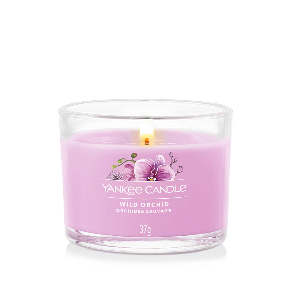 WILD ORCHID FILLED VOTIVE MIRISNA SVEĆA YENKEE CANDLE