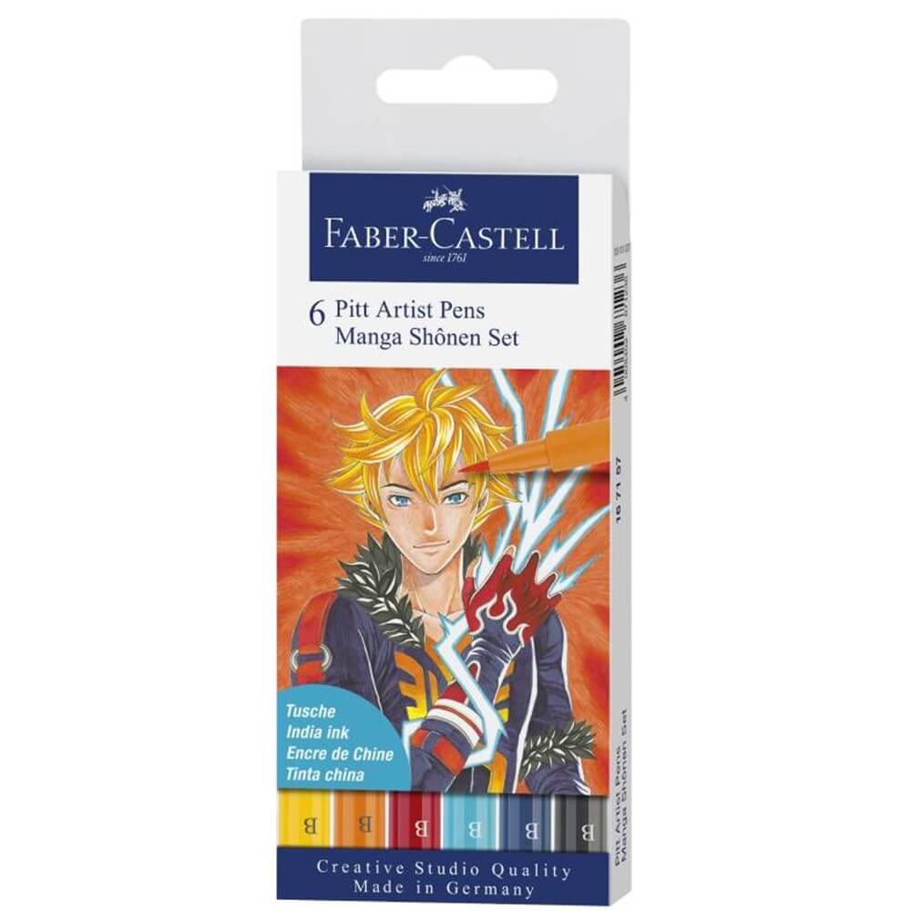 FABER CASTELL UMETNIČKI PITT SET MANGA 1/6 167157