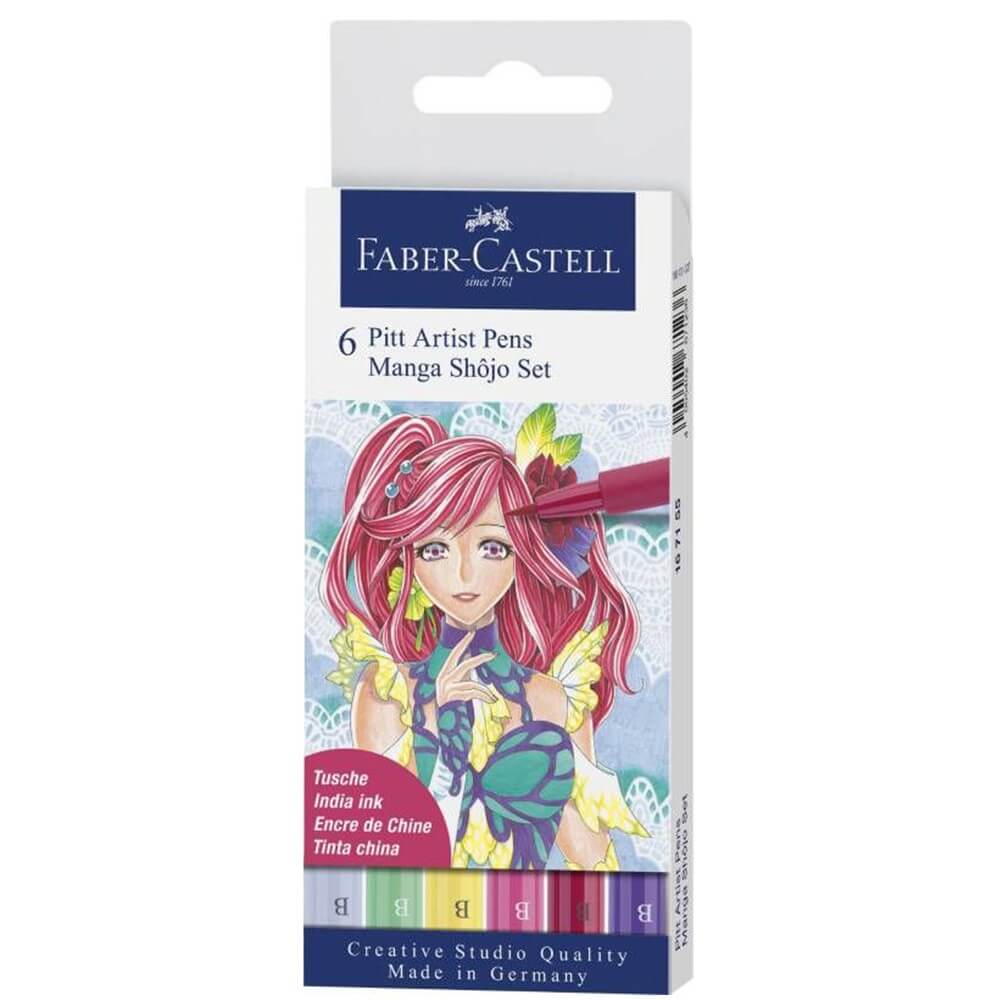 FABER CASTELL UMETNIČKI PITT SET MANGA 1/6 167155