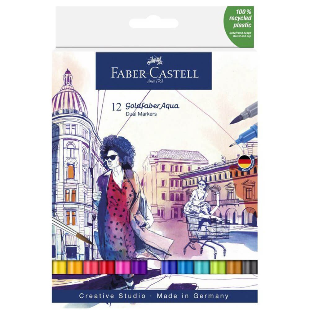 FABER CASTELL GOLDFABER AQUA DUAL 1/12 164612