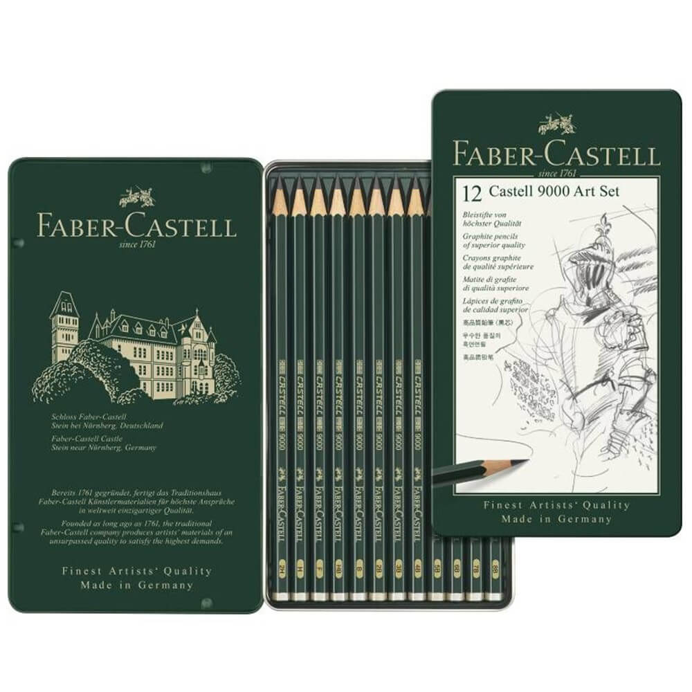 FABER CASTELL CASTELL 9000 ART SET 1/12 119065