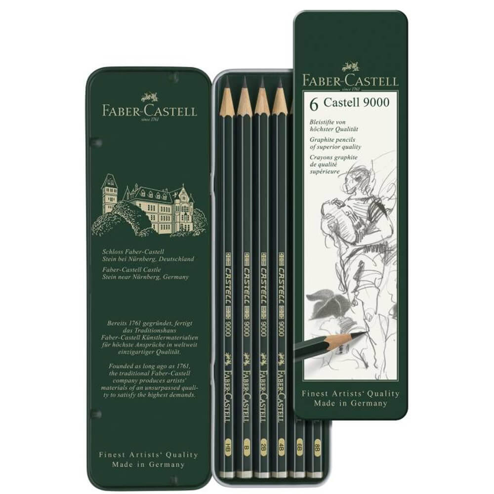 FABER CASTELL CASTELL 9000 SET 1/6 119063