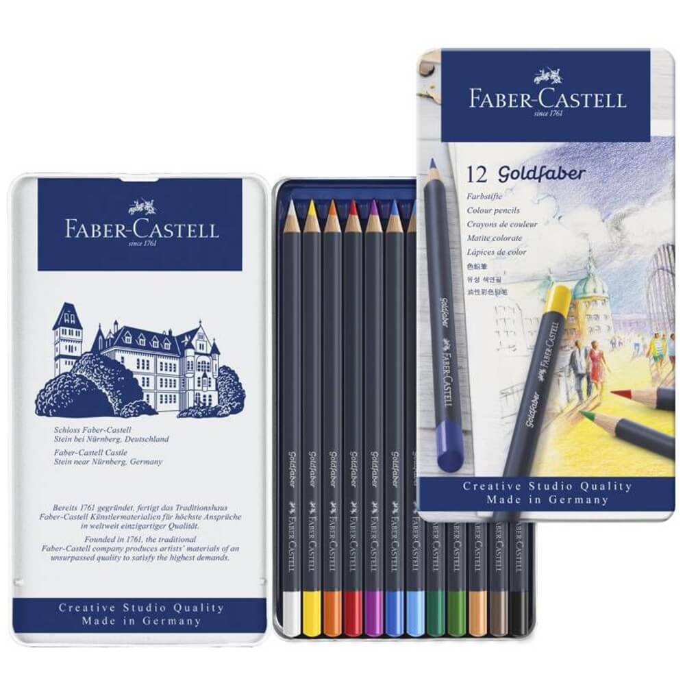 FABER CASTELL GOLDFABER DRVENE BOJE 1/12 114712