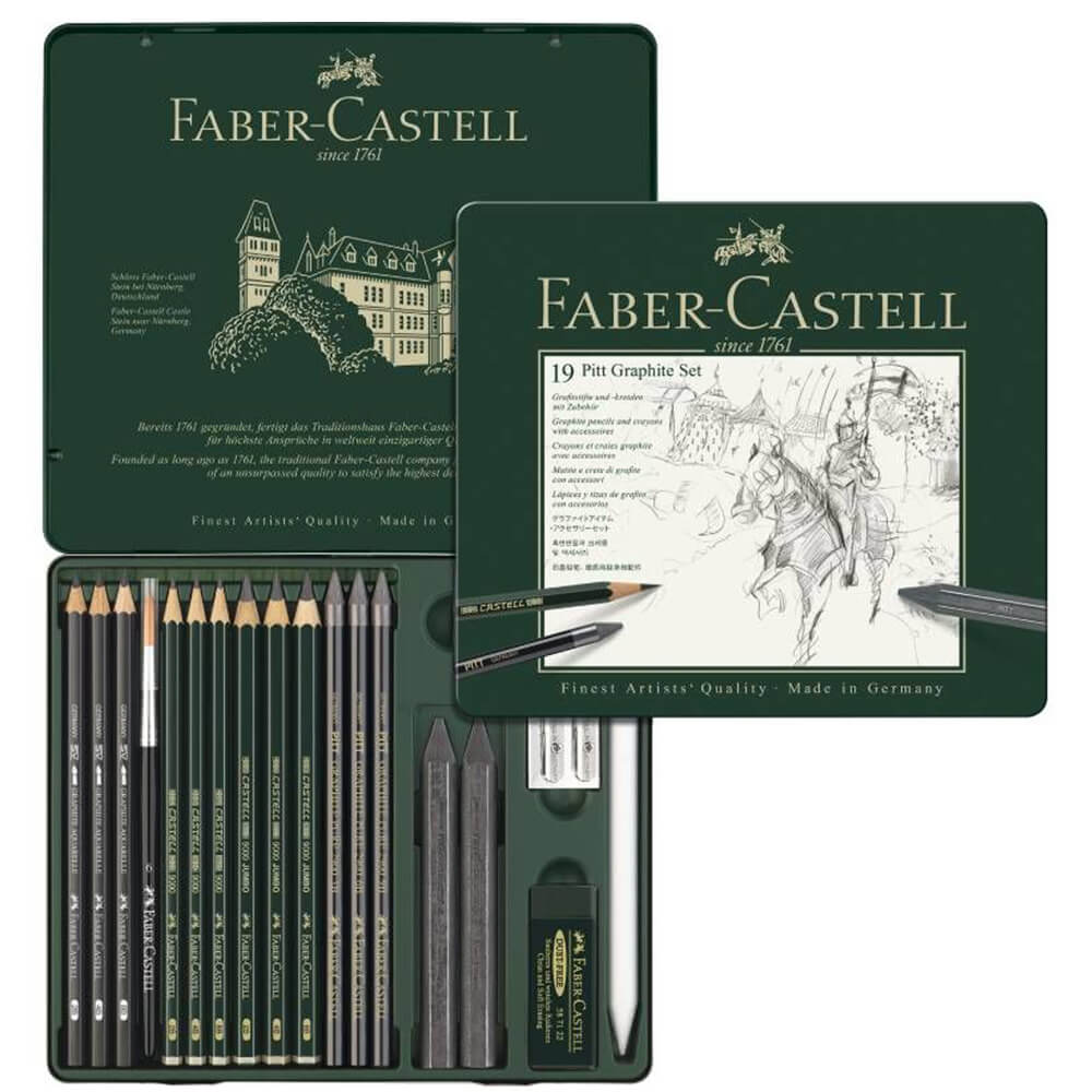 FABER CASTELL PITT GRAFITNI SET 1/19 112973