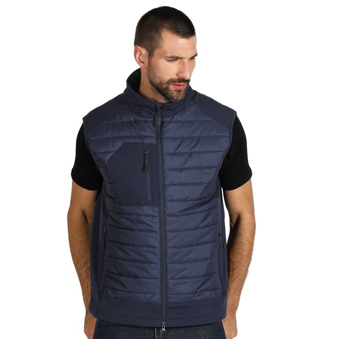 PARKER VEST, prsluk, plavi, L
