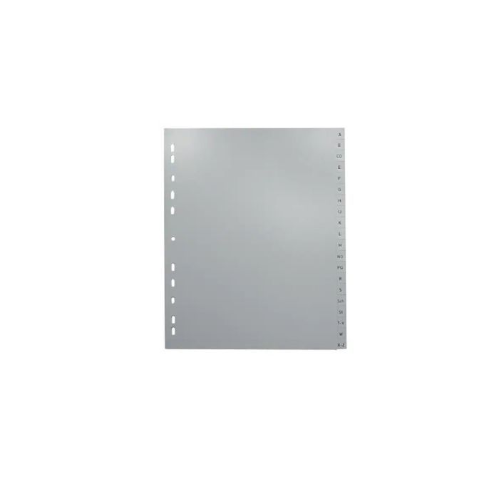 Pregradni karton index A-Z PP A4 1/20 OFFICE DEPOT