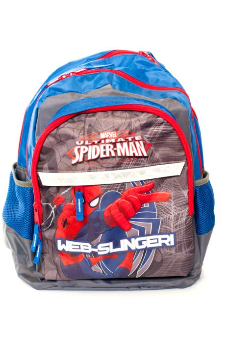 Školska torba Paso Marvel Spiderman 946902, sivo plava