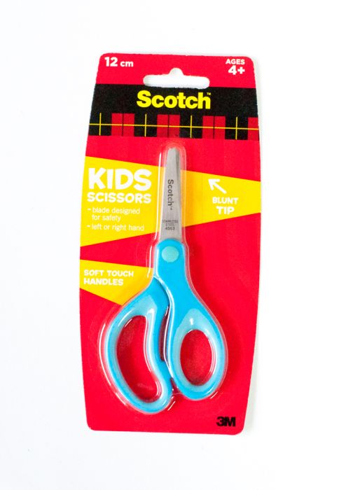 Makaze dečije Scotch 12 cm soft touch, roza