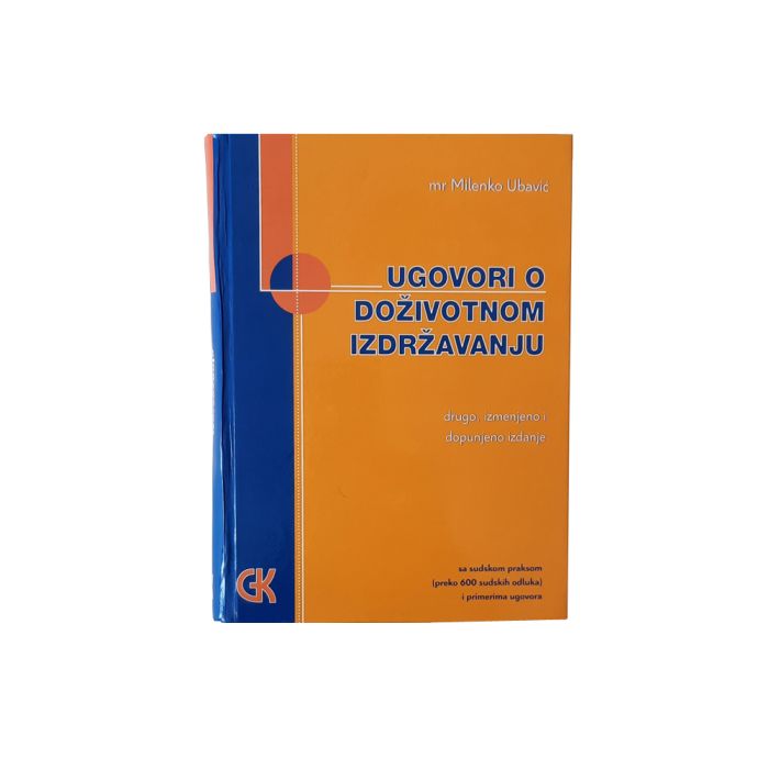 UGOVORI O DOŽIVOTNOM IZDRŽAVANJU