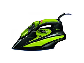 MPM MZE-04/C iron steamer 2800 W 330 ml black / green