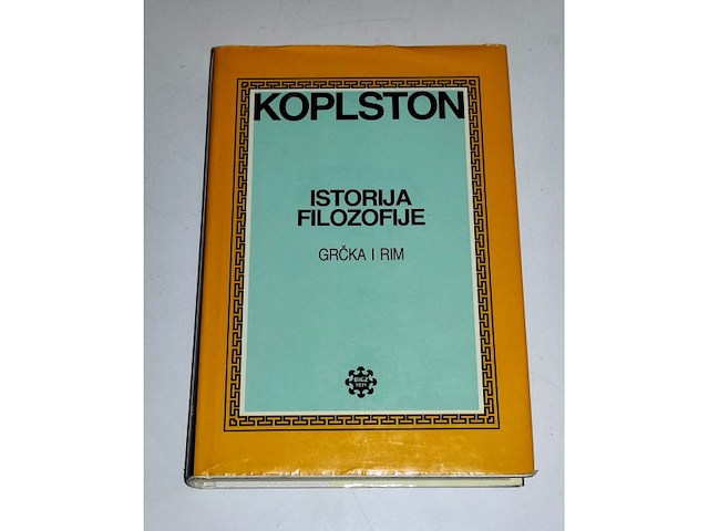 Istorija filozofije GRČKA I RIM - KOPLSTON