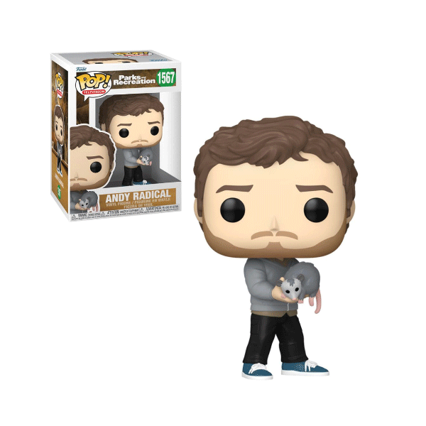 Figura TV Parks & Recreation 15th Andy Radical Funko 063591