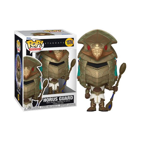 Figura Movies Stargate Horus Guard Metallic Funko 063583