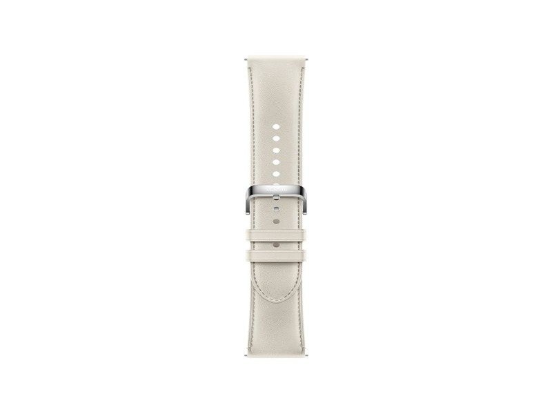 XIAOMI WATCH WHITE LEATHER STRAP