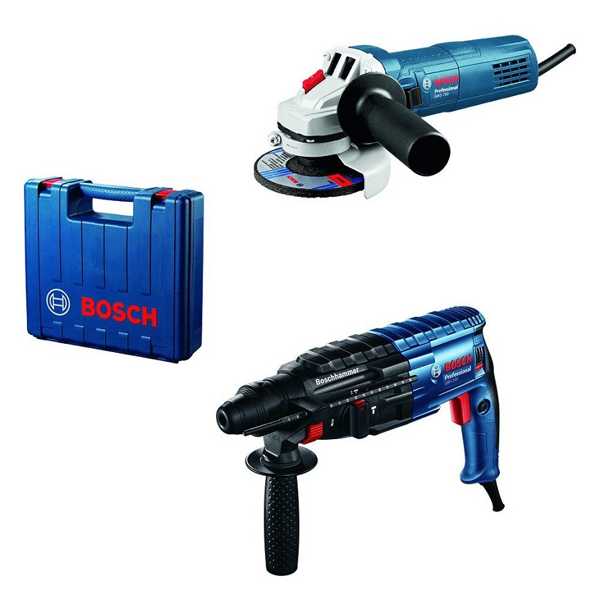 Bosch GBH 240 + GWS 750-125 set alata