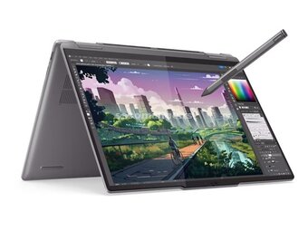 LENOVO Yoga 7 2-in-1 14AHP9 (Arctic Grey) WUXGA OLED Touch, R7 8840HS, 16GB, 1TB SSD (83DK008CYA)