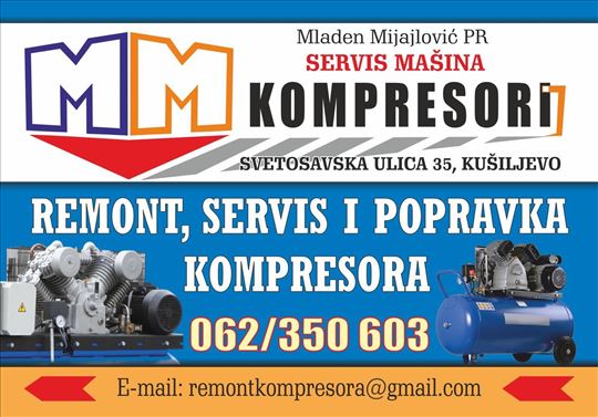 Kompresori servis,remont,popravka. Kompresori klip