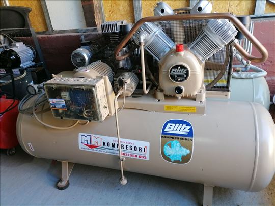 Kompresor 500 litra.Motor 7,5 kw