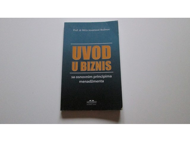 Uvod u biznis, Mića Jovanović Božinov