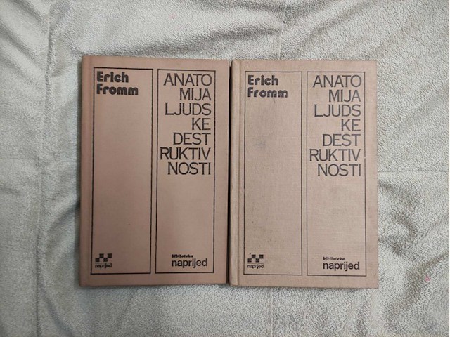 Anatomija ljudske destruktivnosti 1-2,Erich Fromm