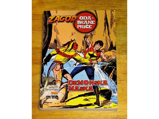 Zagor odabrane price 9 - Demonska Maska