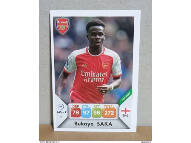 UCL 2024 Bukayo Saka - Arsenal FC