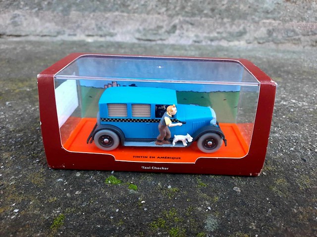 Tintin - Taxi Checker 1/43