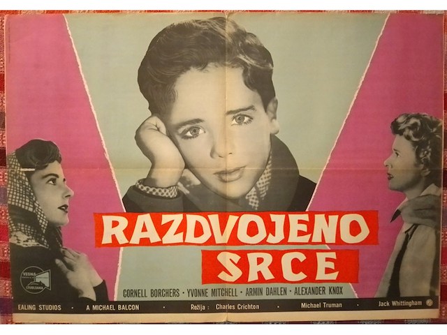 plakat RAZDVOJENO SRCE