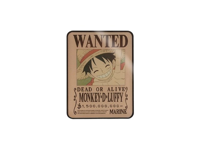 Magnet Premium - One Piece, Luffy Wanted