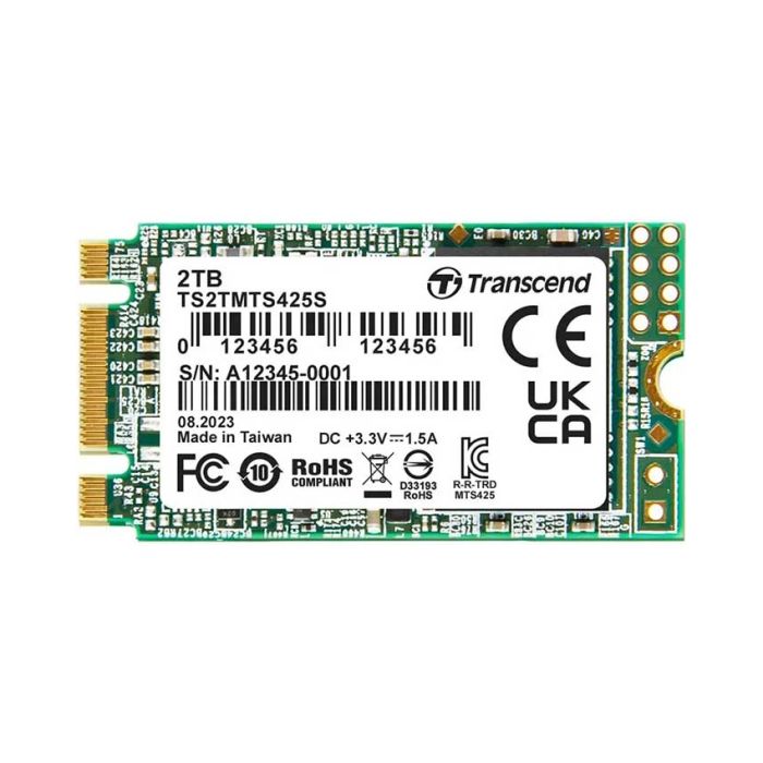 SSD Transcend 2TB M.2 SATA III TS2TMTS425S