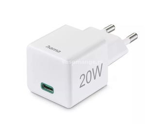 Kucni punjac Brzi iPhone USB-C PD/QC, 20W beli