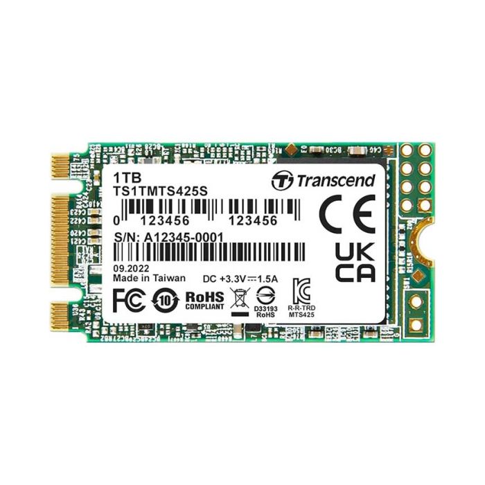 SSD Transcend 1TB M.2 SATA III TS1TMTS425S