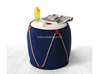 Atelier del Sofa Tabure Fora Blue White