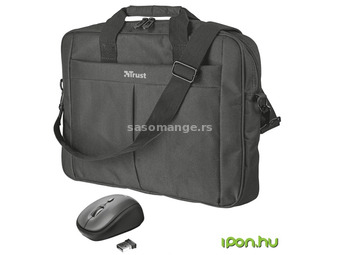 TRUST 21685 Primo Bag with wireless mouse 16" black