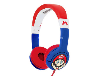 OTL TECHNOLOGIES Super Mario Child headphone blue and red