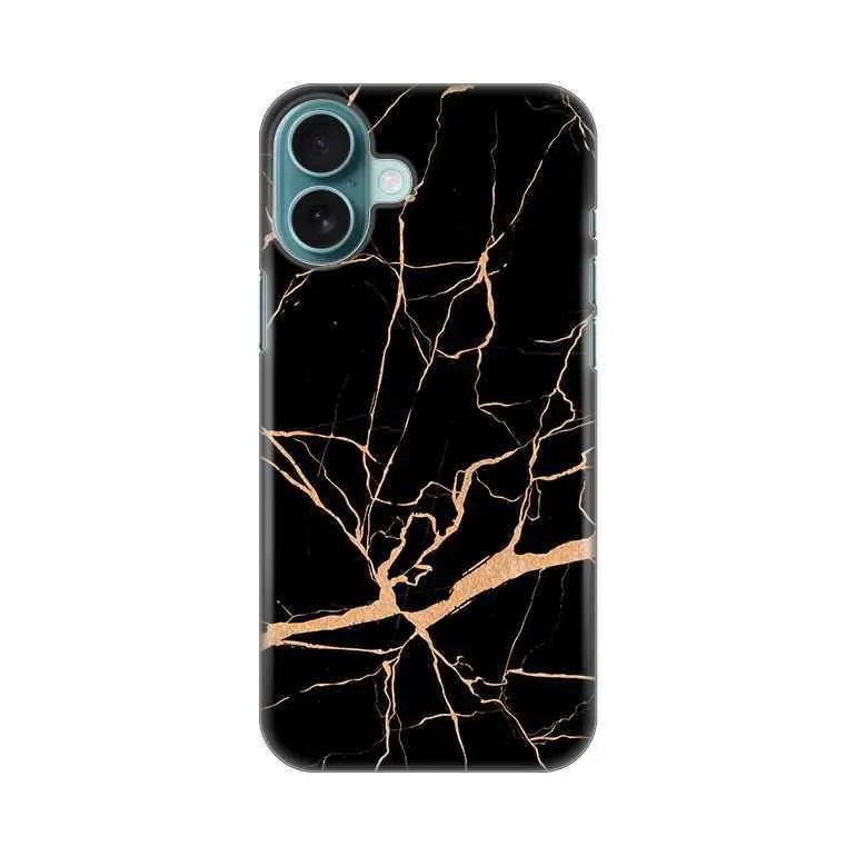 Maska silikon Print za iPhone 16 Plus 6.7 All Black