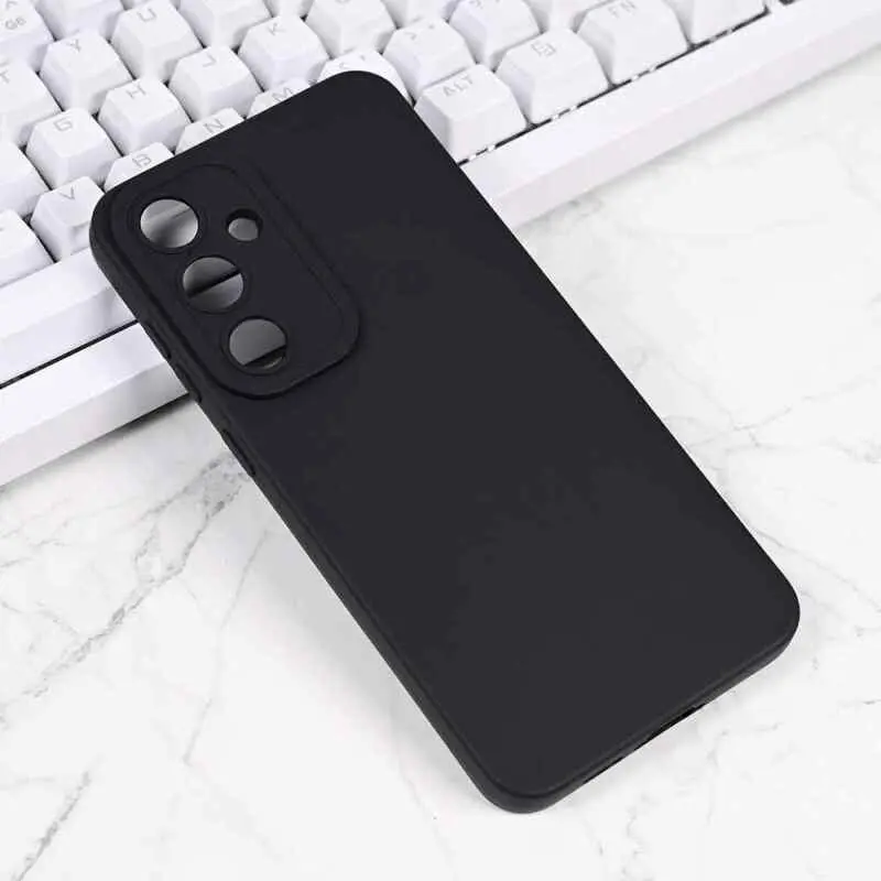 Maska Silikon Pro Camera za Samsung S721B Galaxy S24 Fe crna
