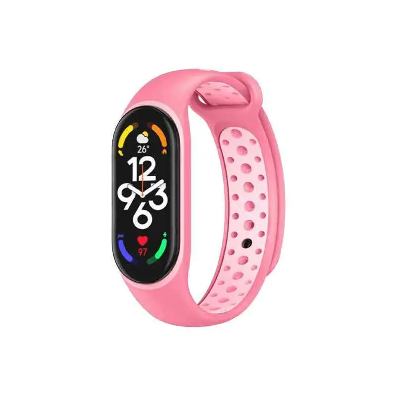 Narukvica za smart watch Xiaomi Mi Band M7 pink