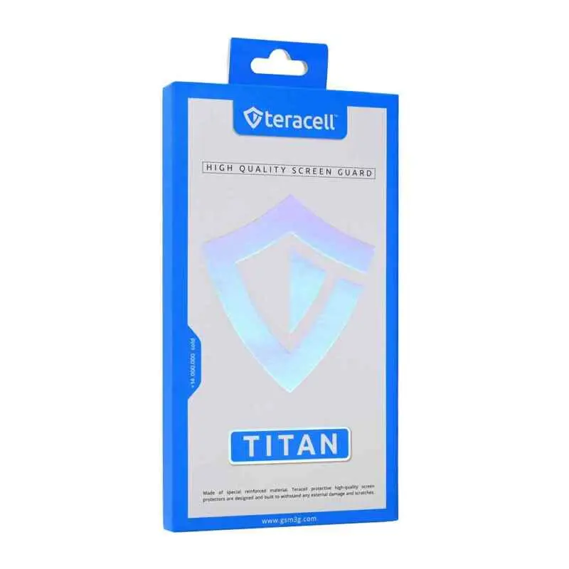 Zastitno staklo Zaštitno staklo Teracell Titan 2.5D za iPhone 13/13 Pro/14 6.1 crni