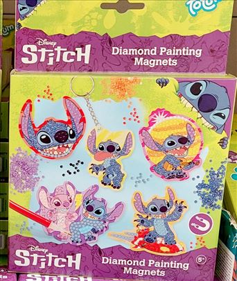 Stitch Diamond Painting Magnet set Stič