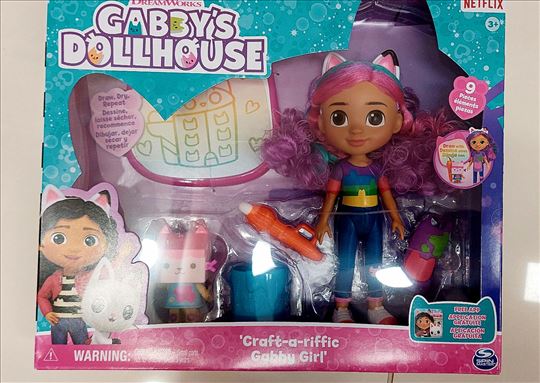 Gabbys Dollhouse Craft A-rrific Gabby Girl set