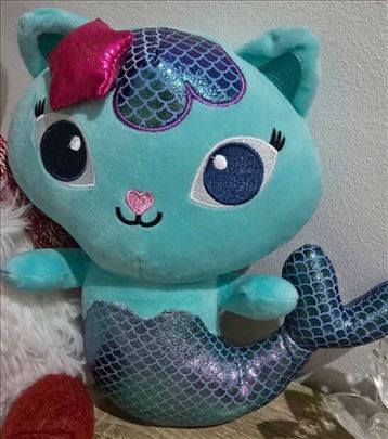 Gabbys Dollhouse Mermaid Sirena plušana igračka