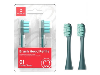 OCLEAN Electronic toothbrush replacement head 2db green