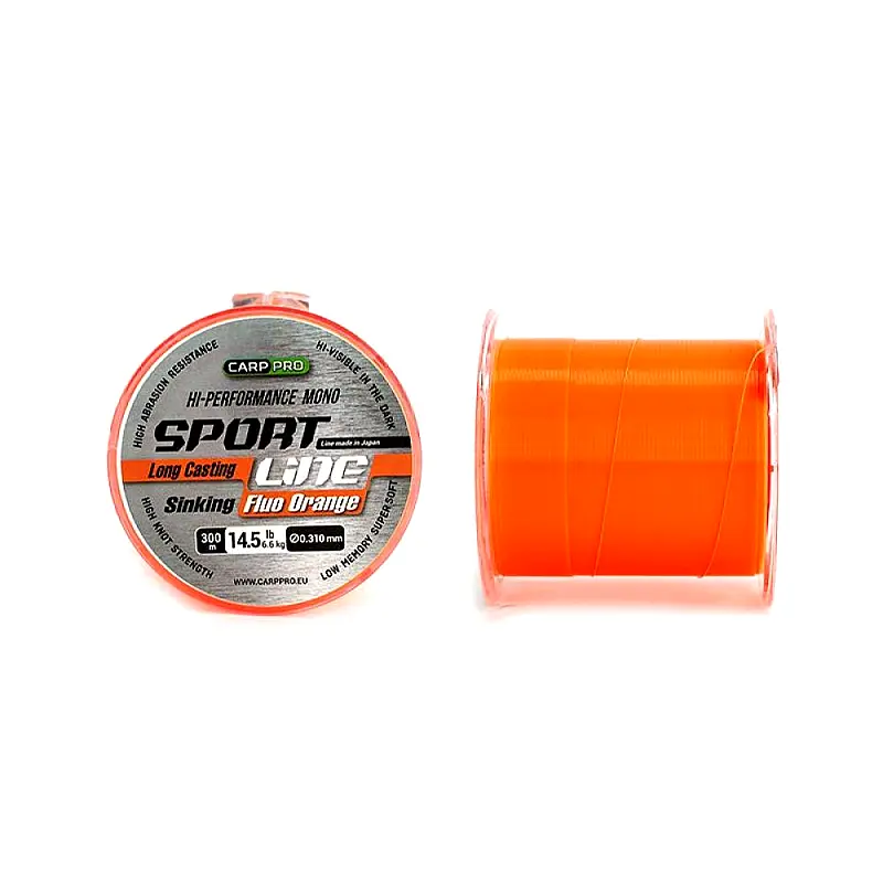 Carp Pro SPORT LONG CAST 1000m 0.310mm FLUO ORANGE (CP2210-0310) 50280